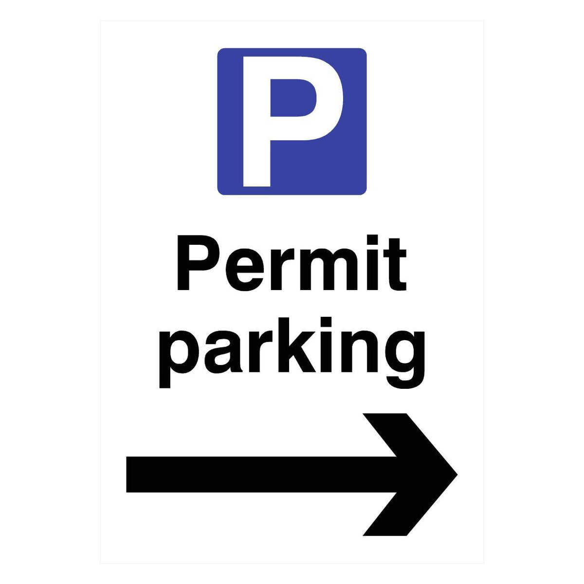 Permit Parking Right Arrow P Sign The Sign Shed permit-parking-right-arrow-p-sign-the-sign-shed