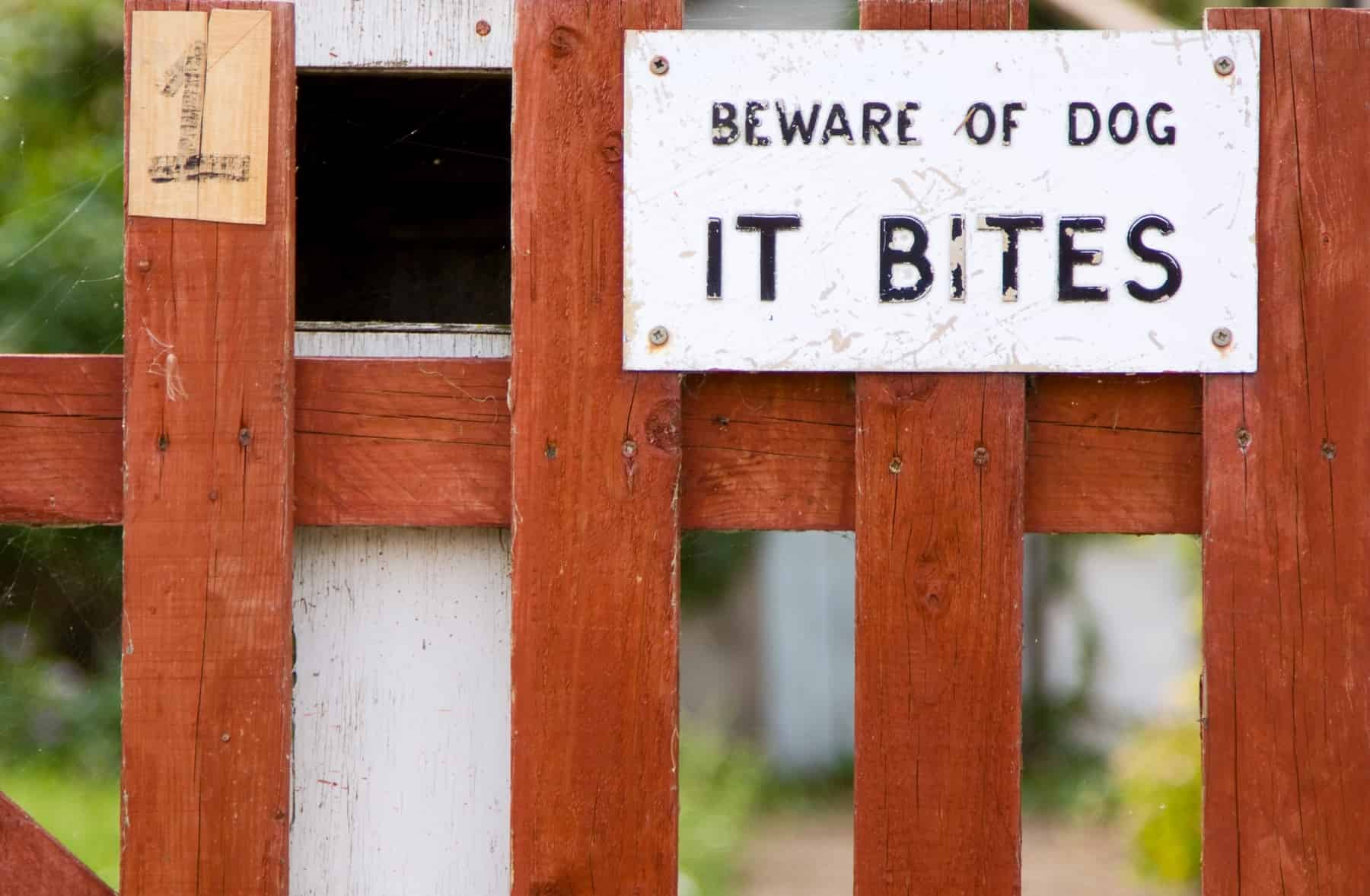 Do I need to display a Beware of the Dog sign on my gate? – The Sign Shed