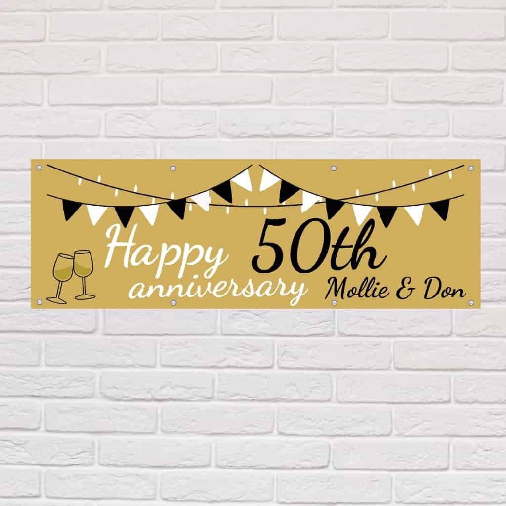 50th wedding anniversary banner 60 photos - Astyledwedding.com