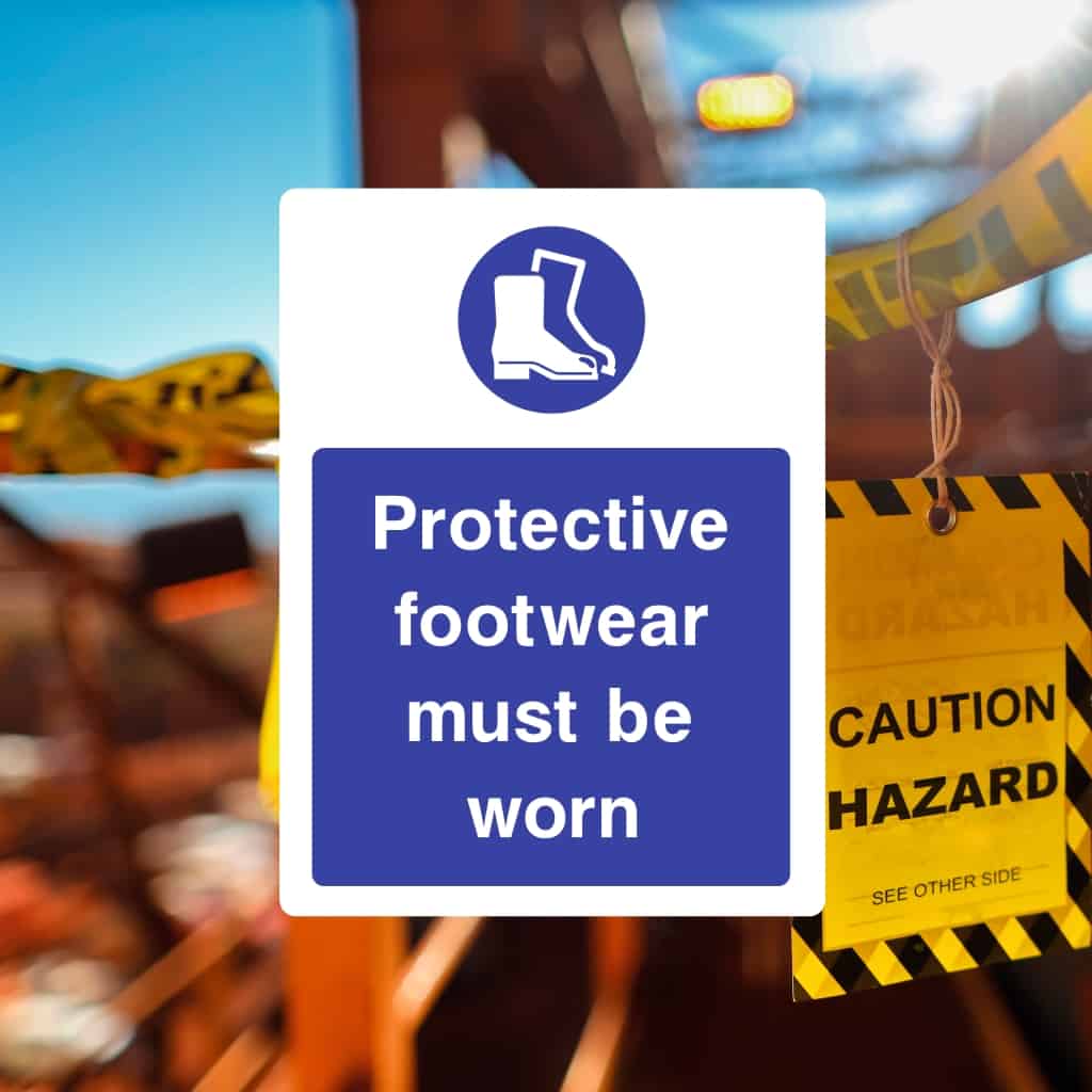 Foot Protection Sign