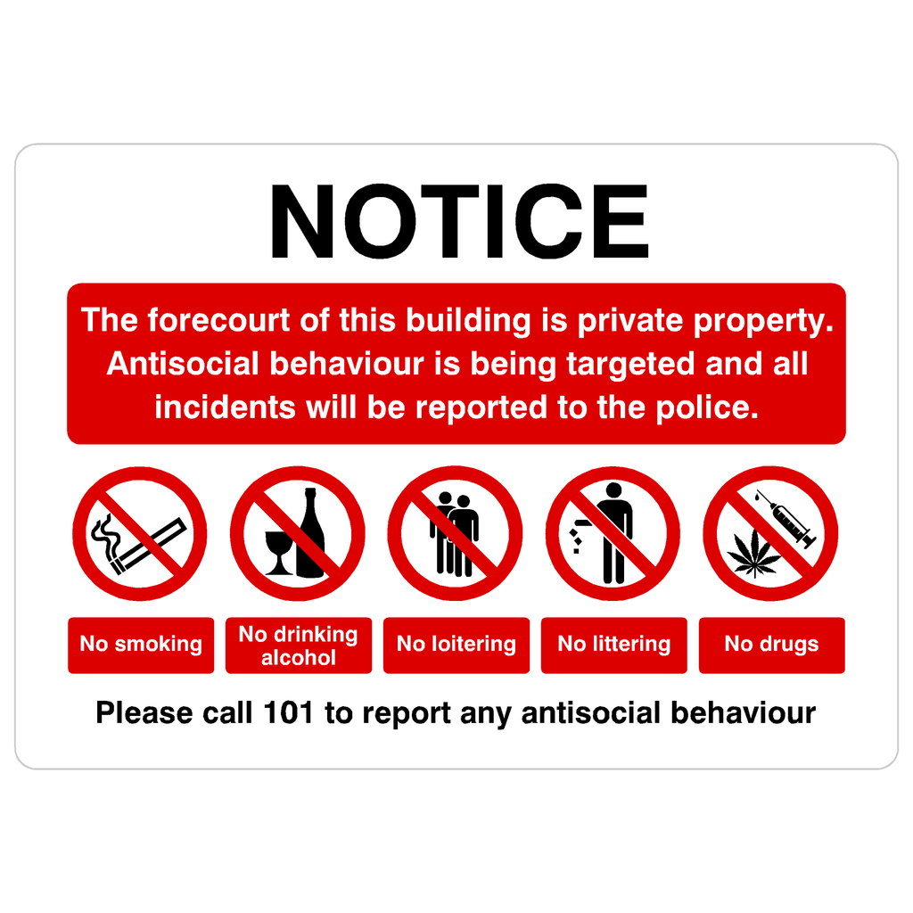 Prohibition Signs | Do Not Signs | UK Safety Signs