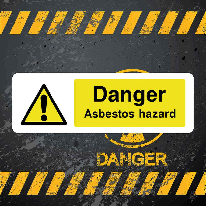 Asbestos Warning Signs – HSE & ISO Safety Signs – The Sign Shed