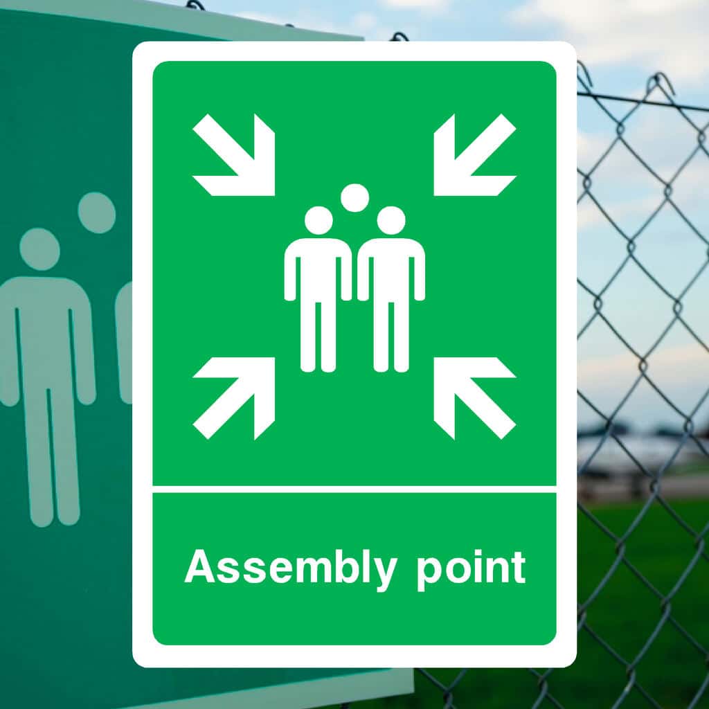 Assembly Point Sign | Site Safety Signs