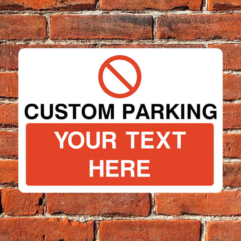 Custom Parking Sign | Bespoke Parking Bay Sign – The Sign Shed