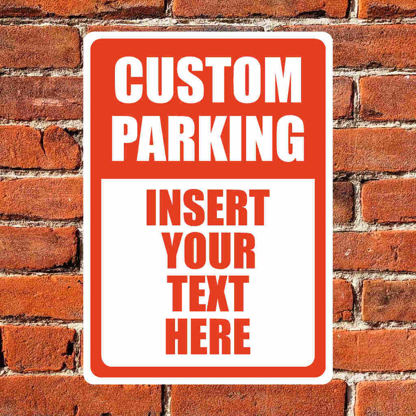 Custom Parking Sign | Bespoke Parking Bay Sign – The Sign Shed