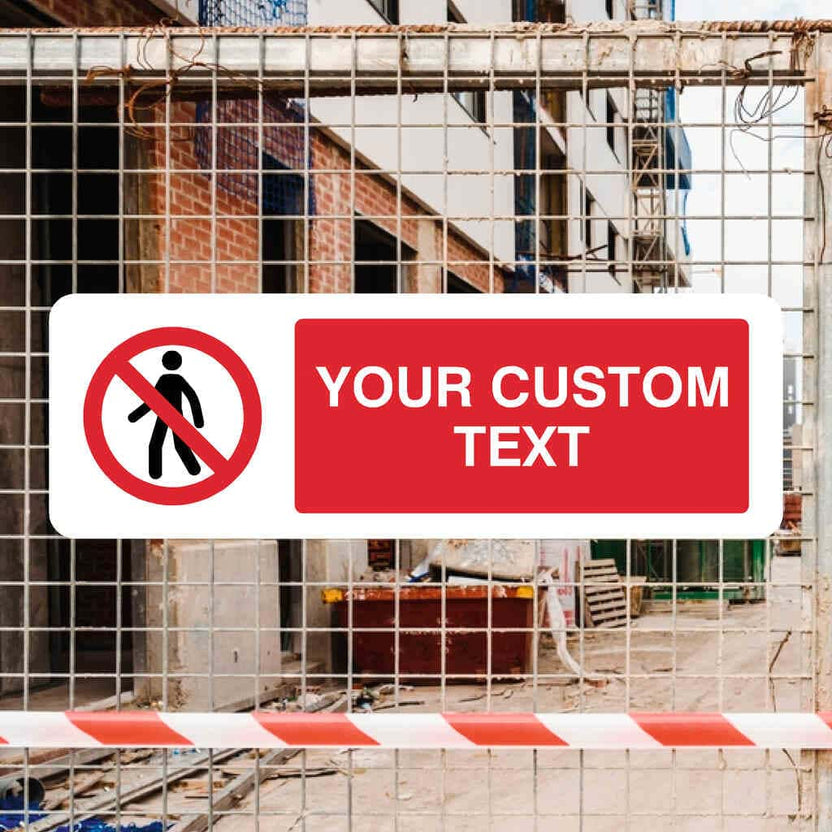 Pedestrian Access Signs – Safe Walkways & Site Routes – The Sign Shed