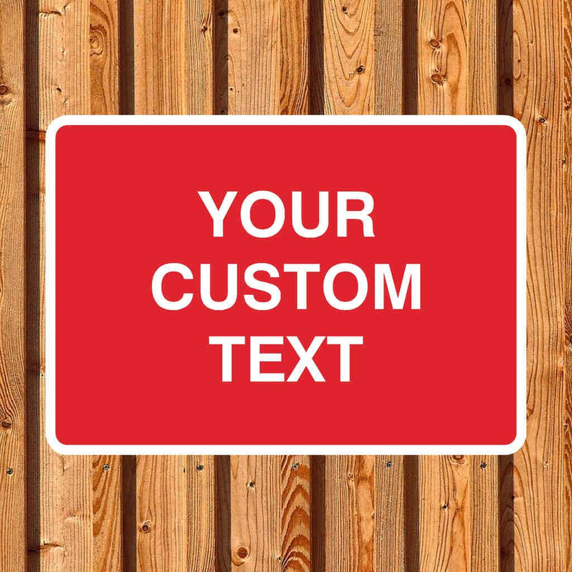 Custom Signs | Bespoke Signage | Personalised Signs – The Sign Shed