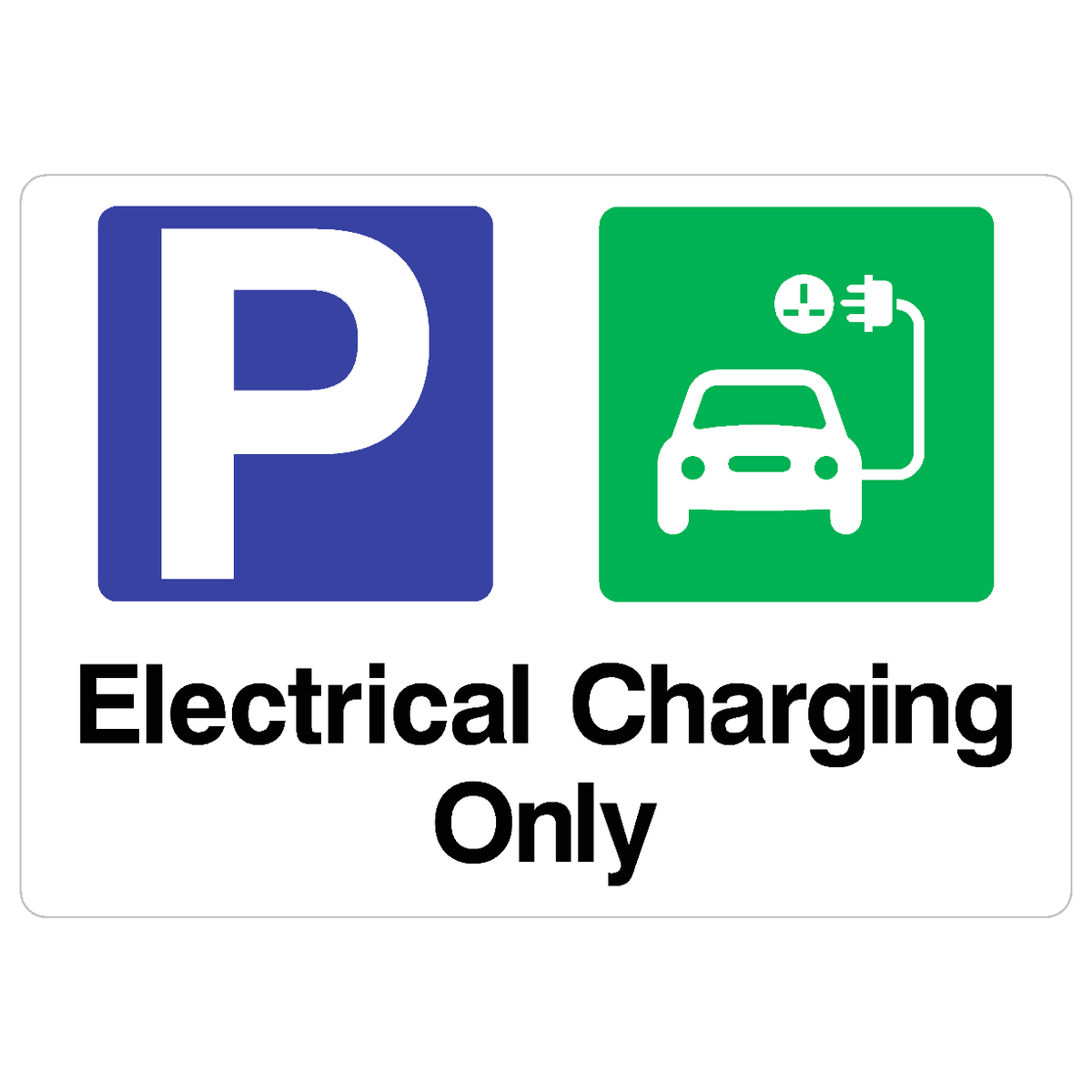 Electrical Charging Only Sign