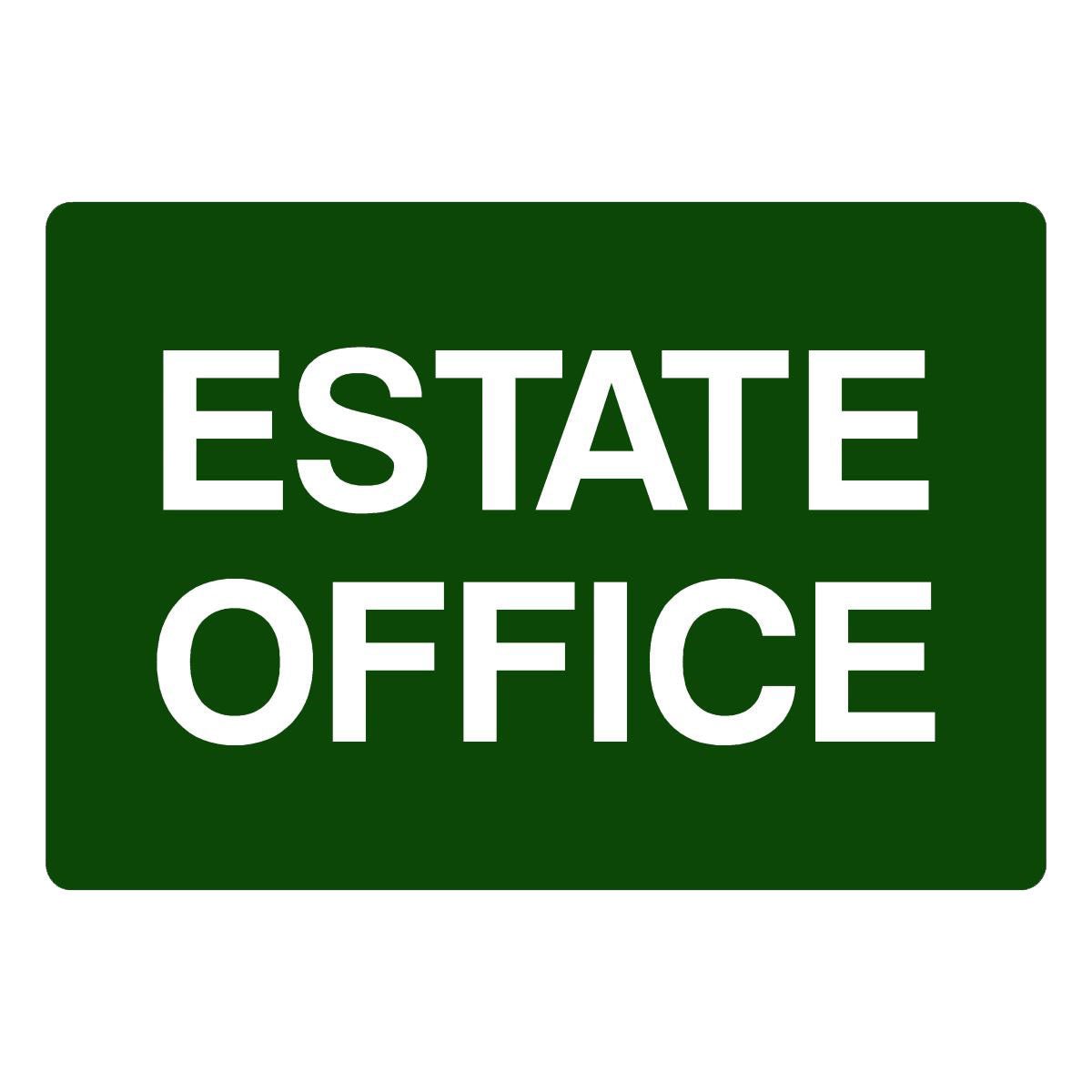 Estate Office Sign