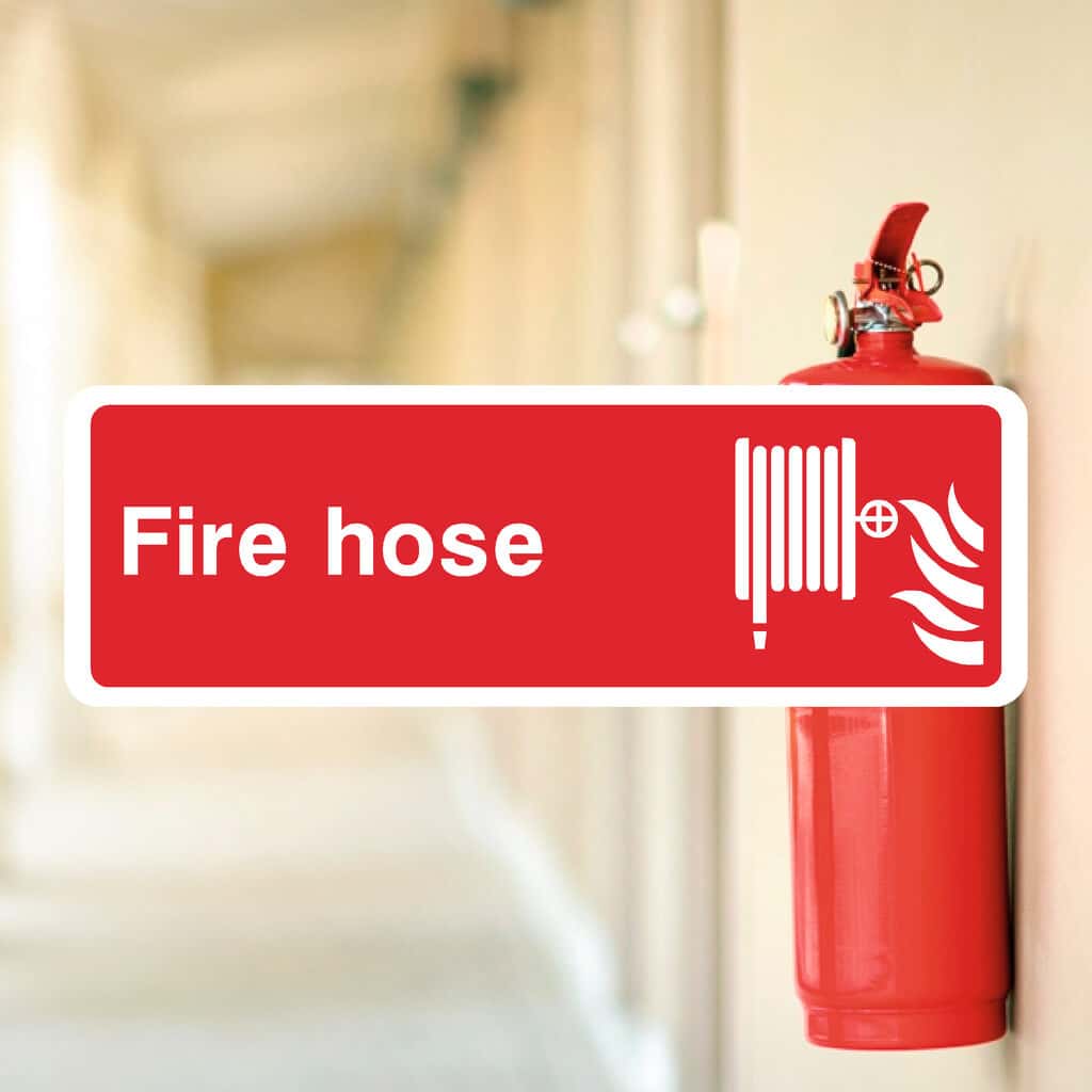 Fire Hose Location Sign – UK Compliant Safety Sign