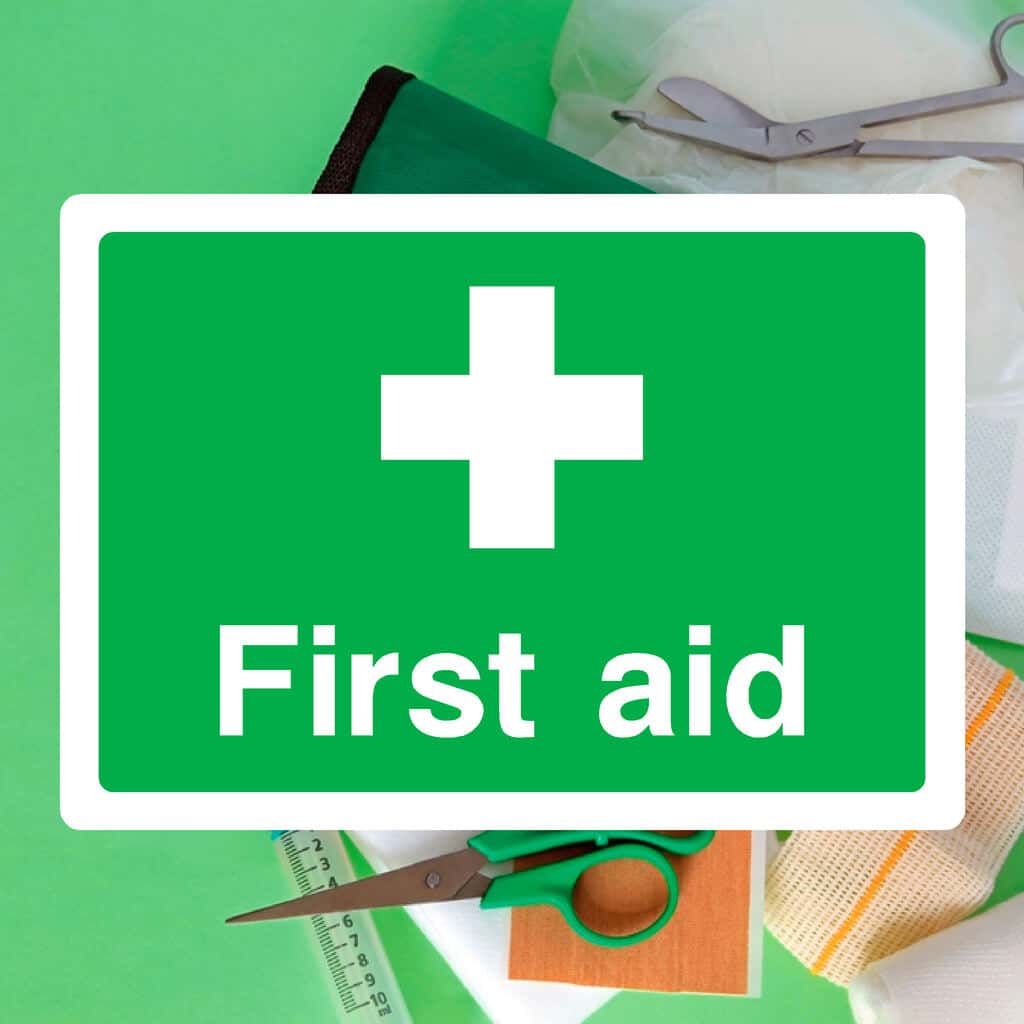 First Aid Location Safety Sign | UK HSE Compliant