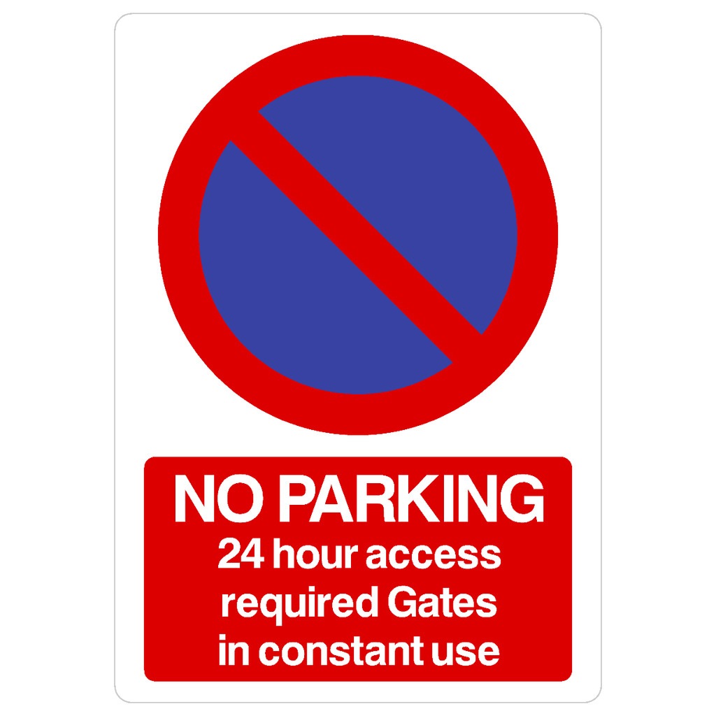 High-Quality No Parking Signs for Effective Parking Management | Shop Now!