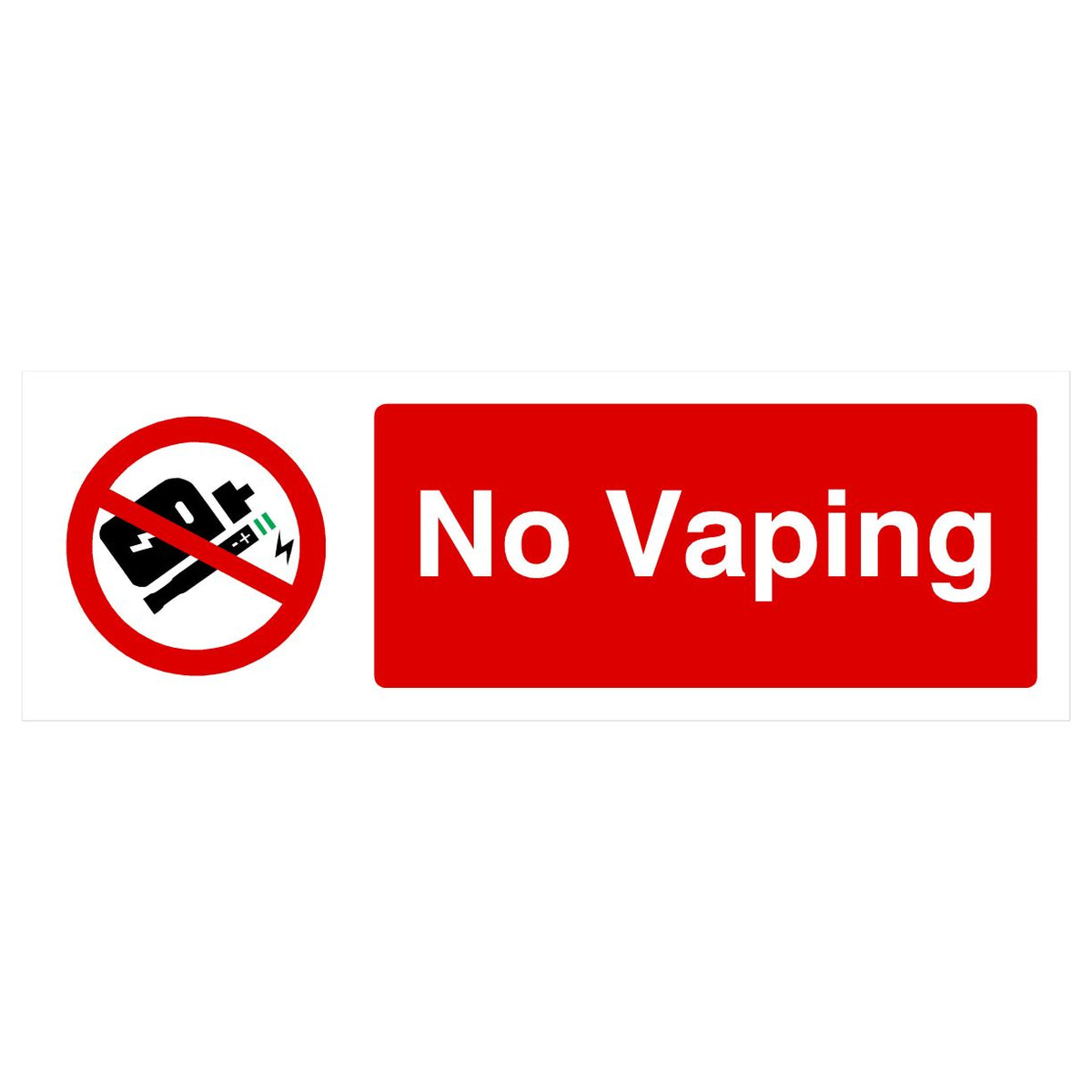 No Vaping Sign | Safety Signs
