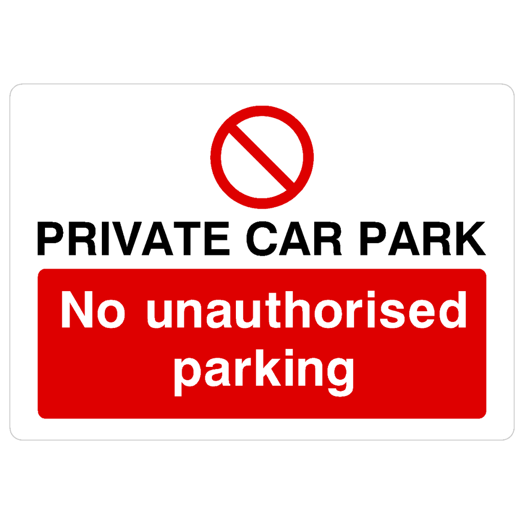 Private Parking Signs | Private Car Park Signs