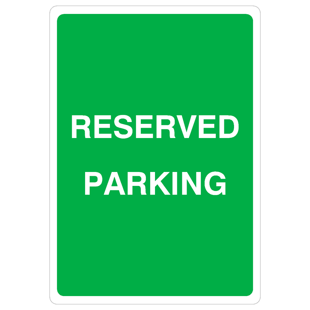Reserved Parking Signs | Private Parking Signs