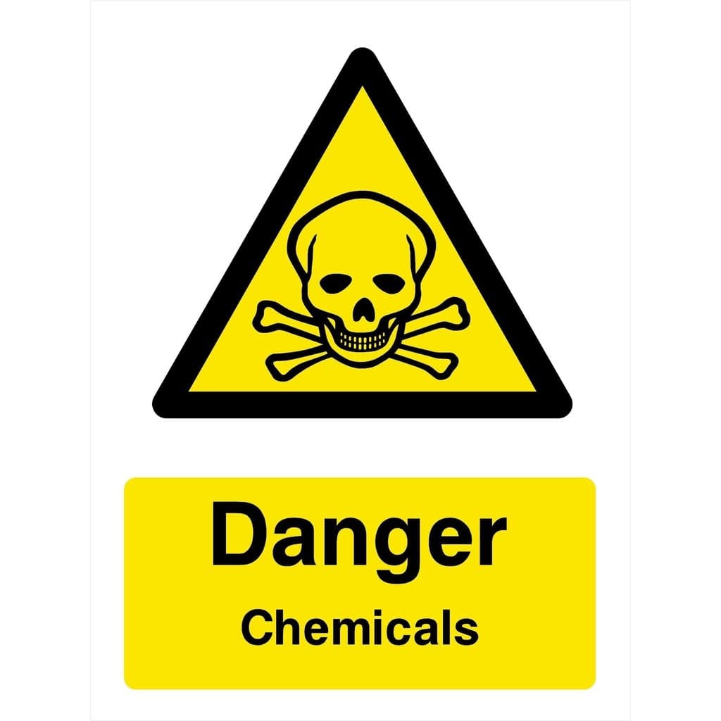 Danger Sign Skull And Crossbones