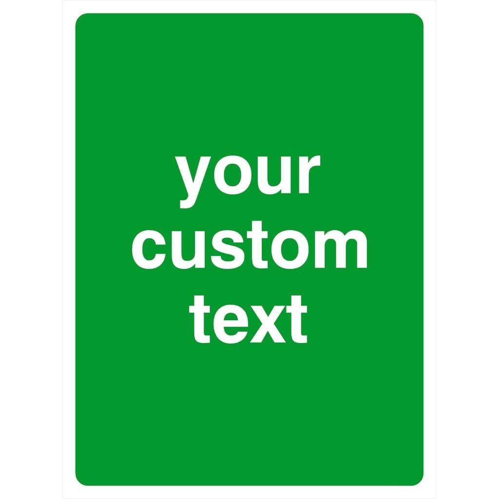 Custom Green Sign | Personalised Signs