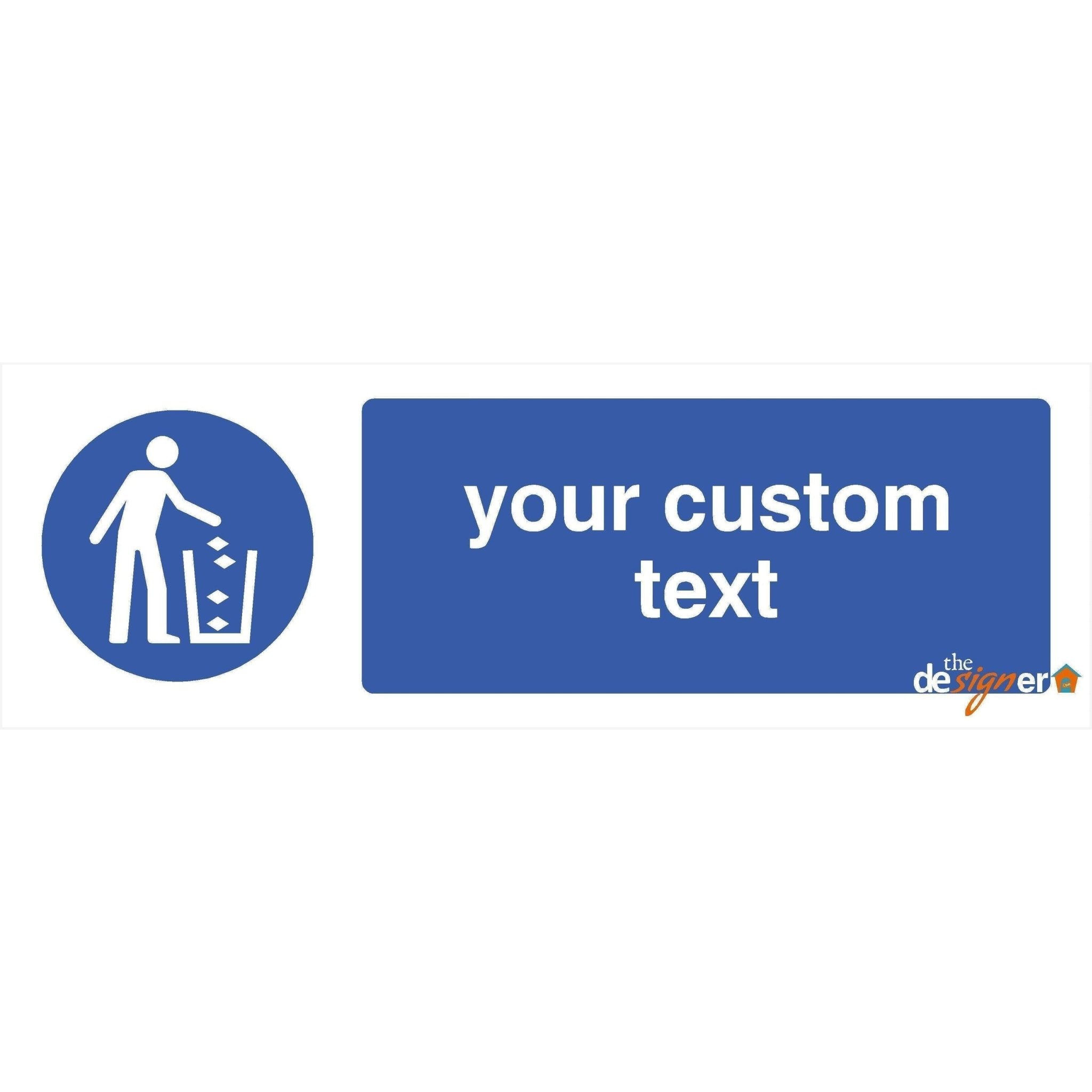 Custom Litter Sign | Personalised Signs