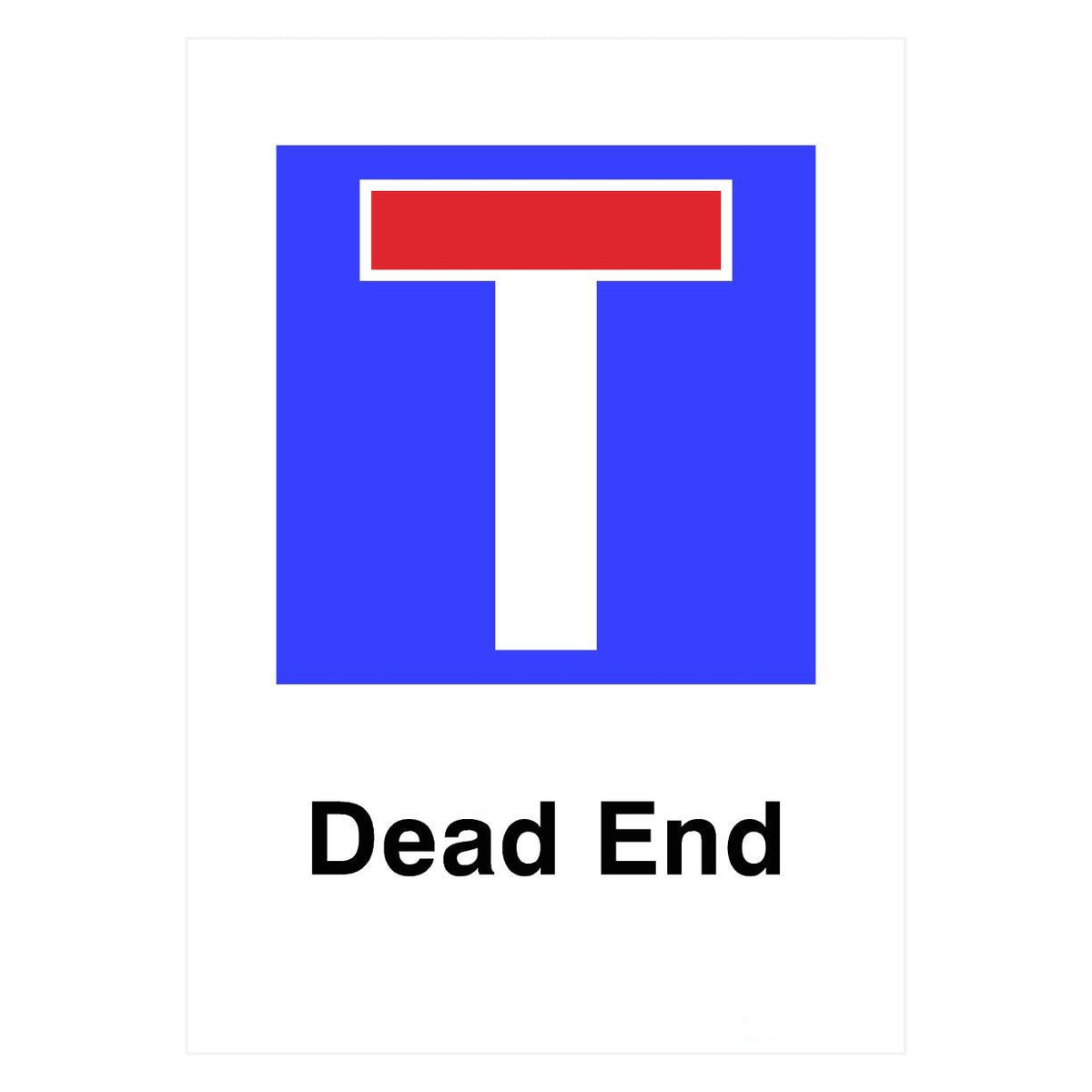 Dead End Sign