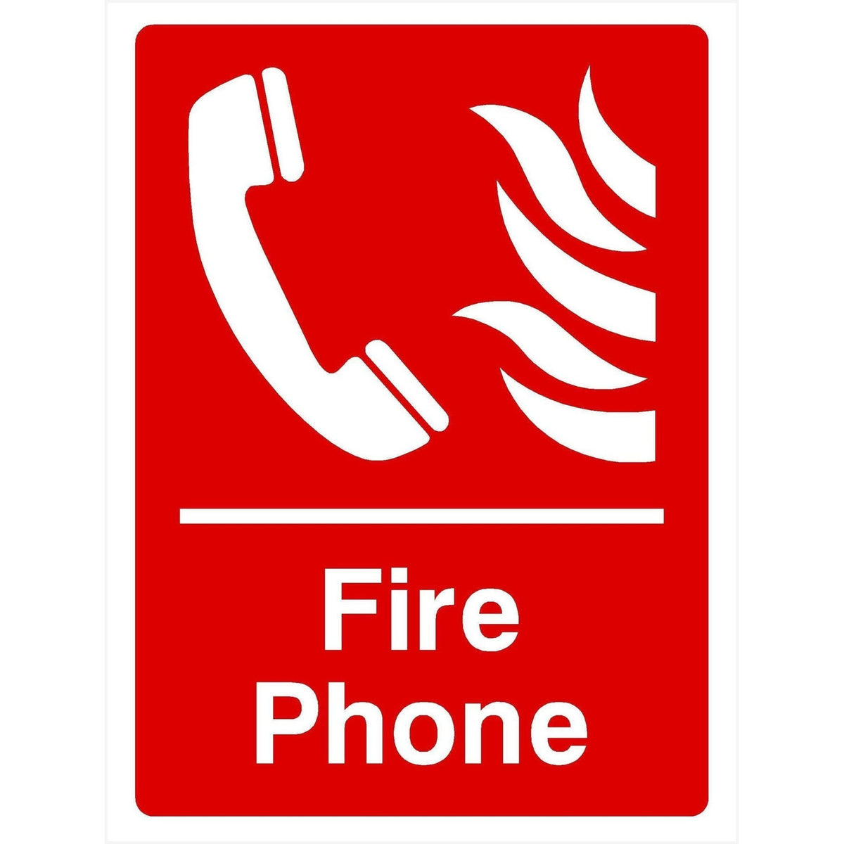 Fire Phone Sign | Fire Safety Signs