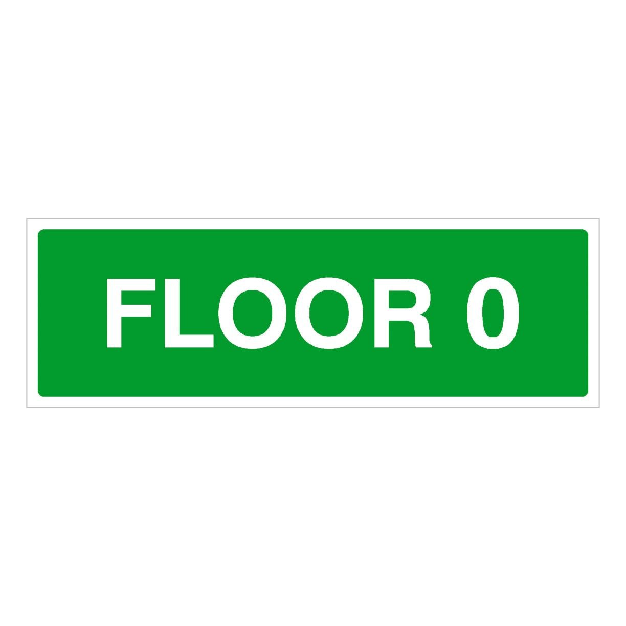 Floor 0 Identification Sign