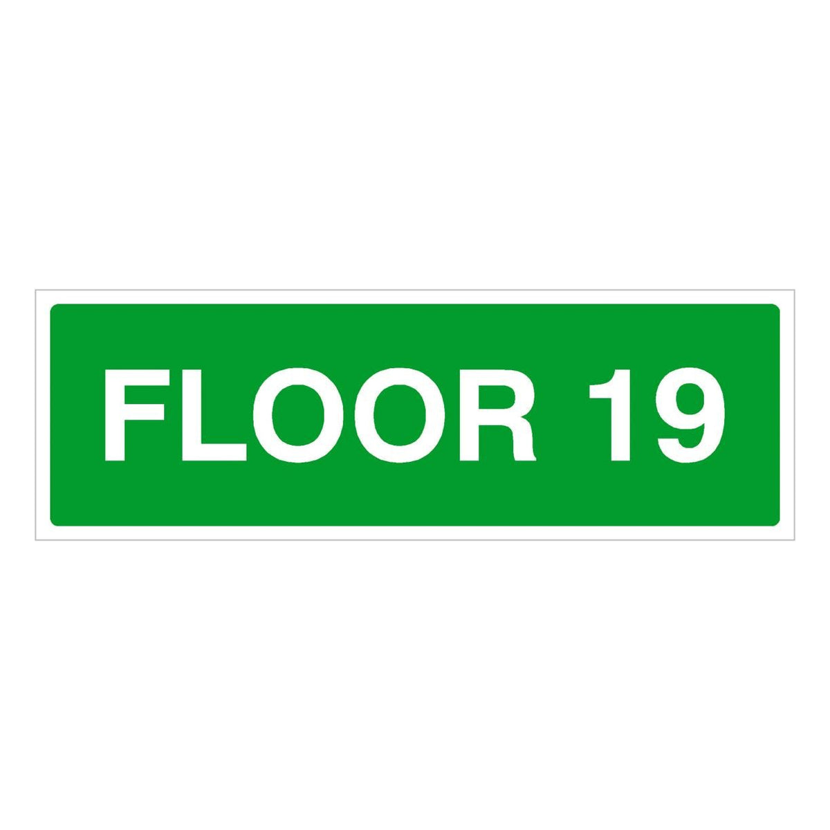 Floor 19 Identification Sign