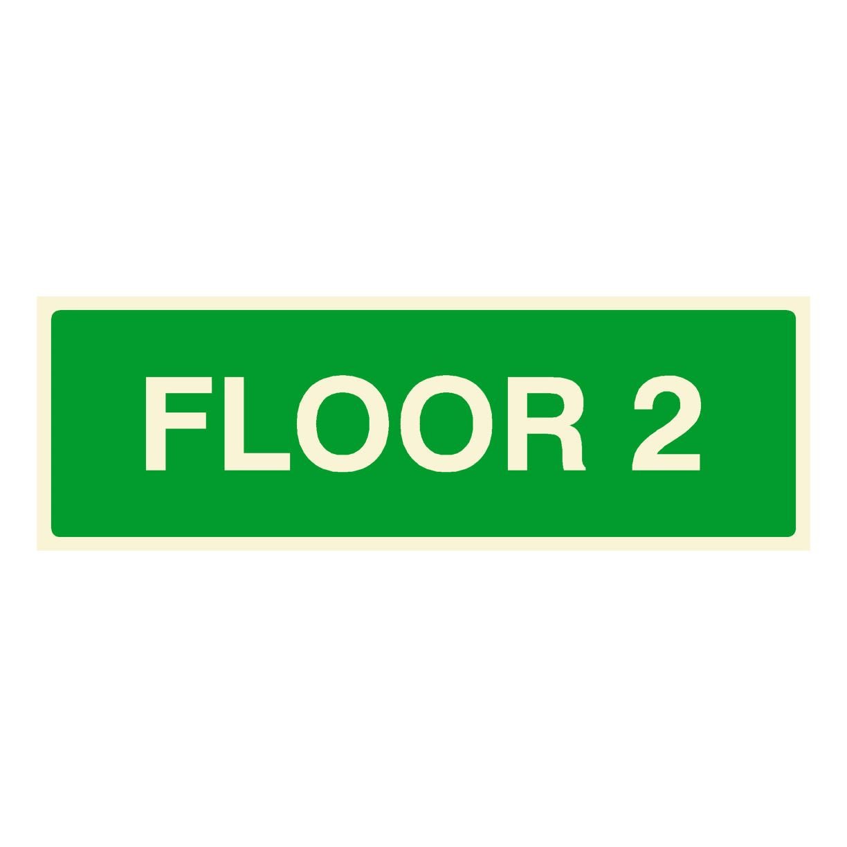 Floor 2 Identification Sign