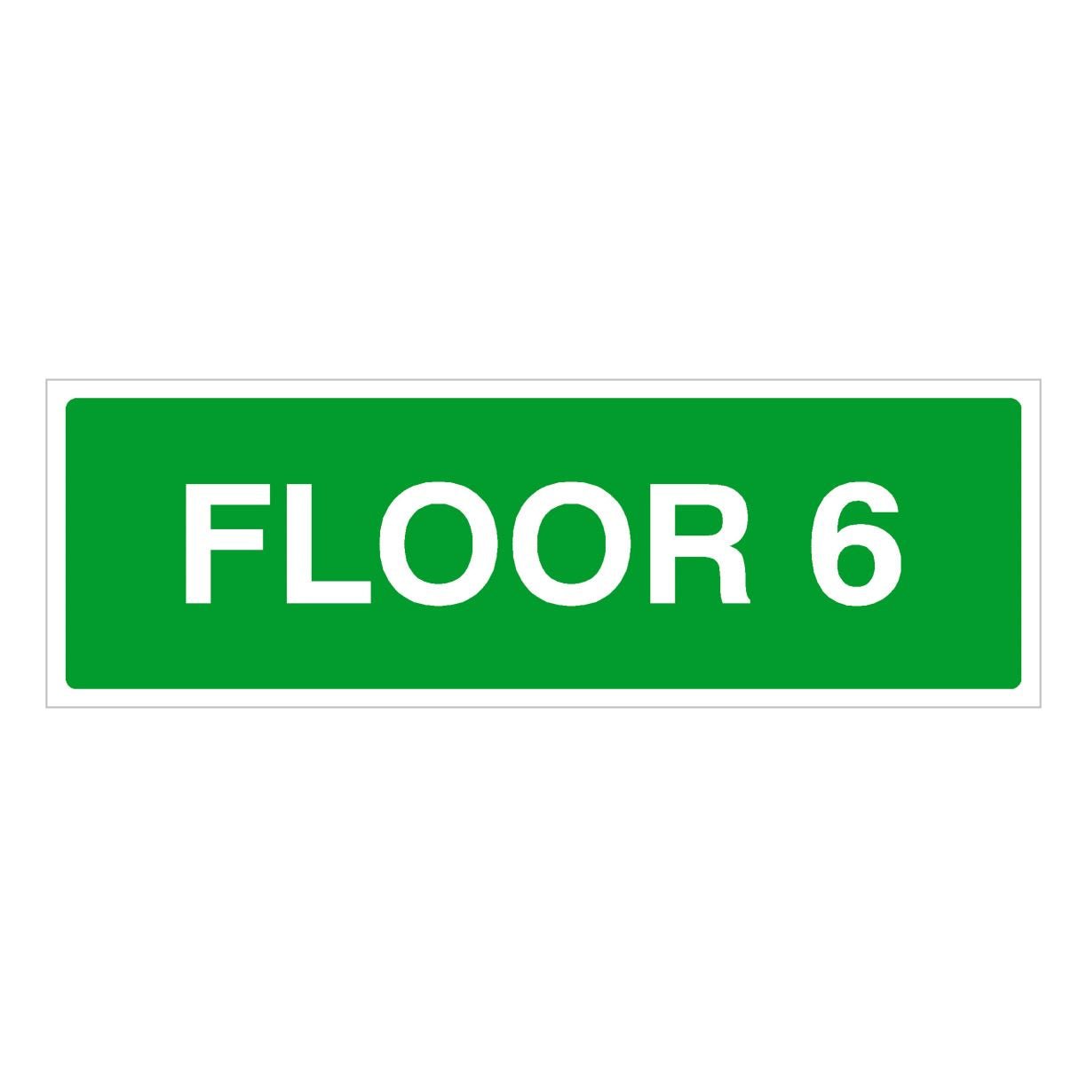 Floor 6 Identification Sign