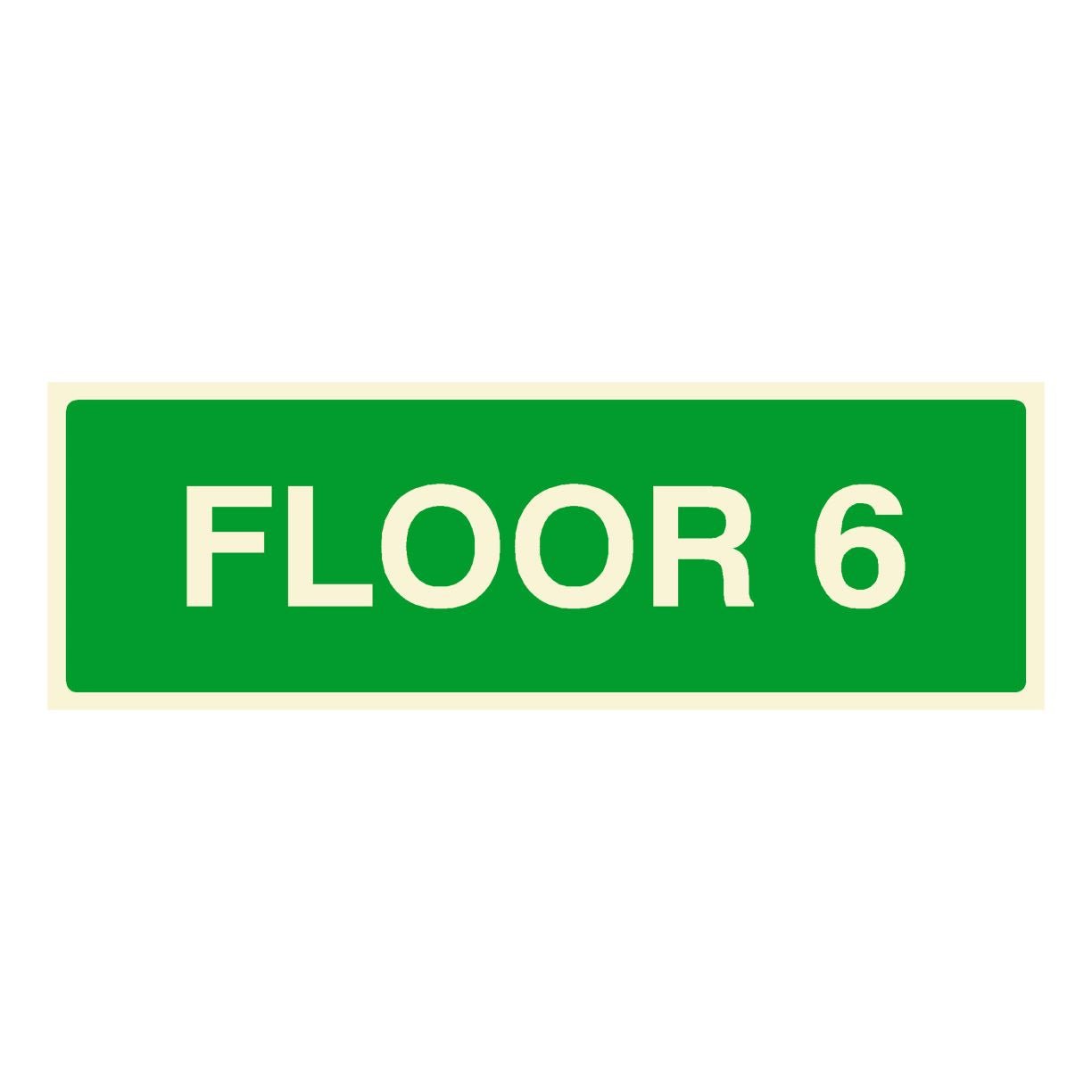 Floor 6 Identification Sign