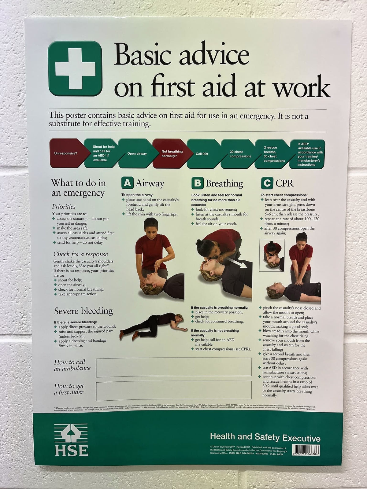 HSE Safety Law Posters – UK‑Compliant & Durable – The Sign Shed