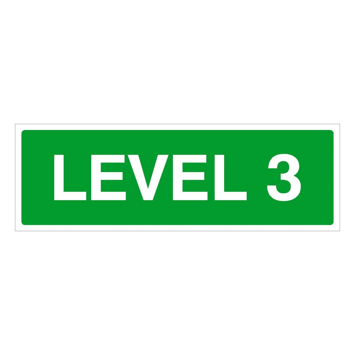 Level 3 Floor Identification Sign