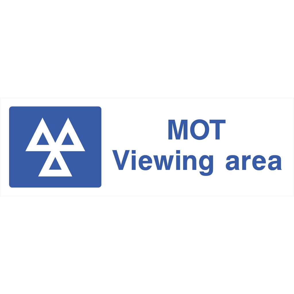 Garage MOT Signs | Workshop Safety Signs