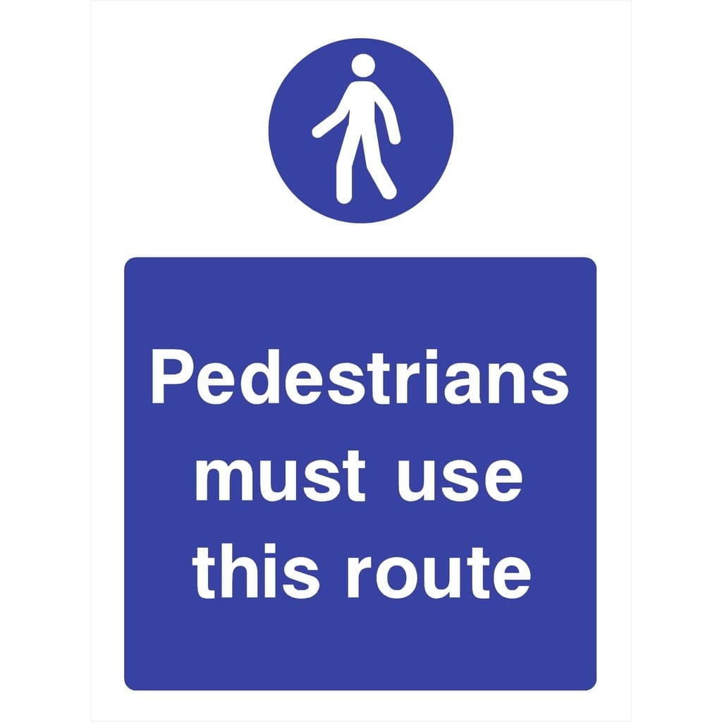 Pedestrian Signs | Walkway Access and No Entry Signs