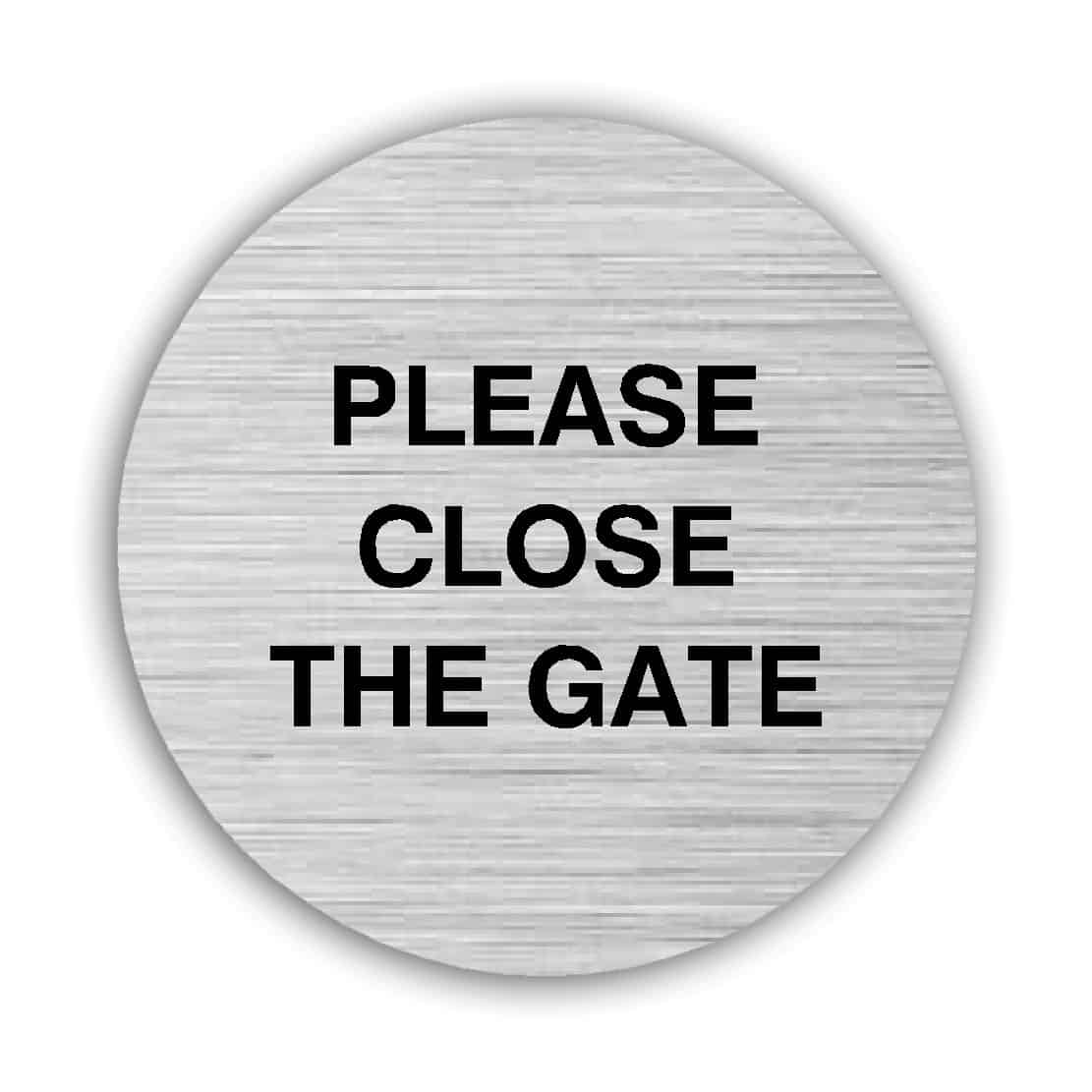 Close The Gate Waymarker Sign | Countryside Safety