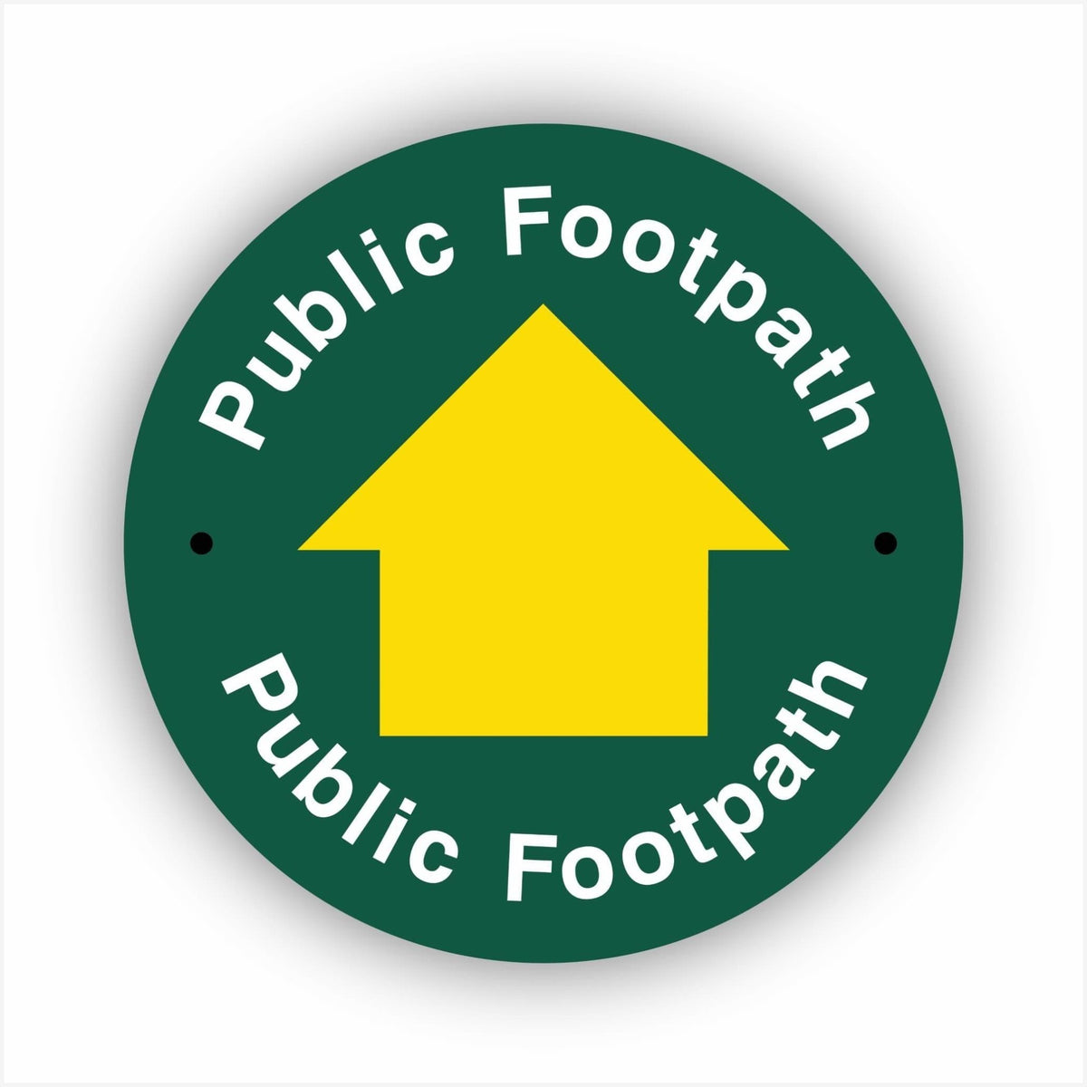 Public Footpath Arrow Sign – Countryside Waymarker