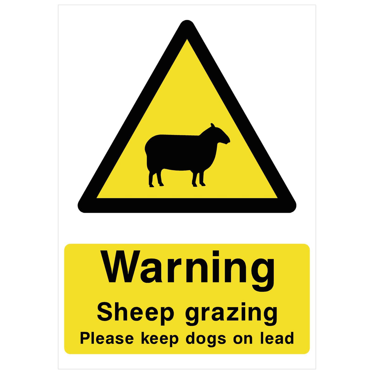 Sheep Grazing Sign