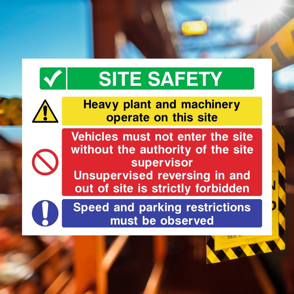 Construction Site Safety Signs From Key Signs Uk Safety Helmets Must