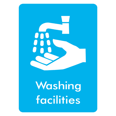 Washing Facilities Sign